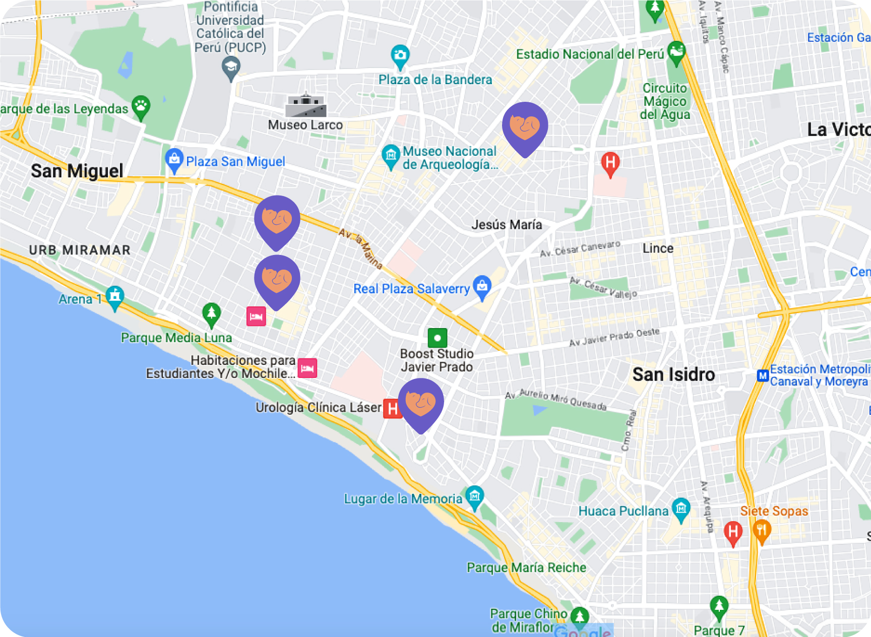 Nuestros Locales | Naricitas